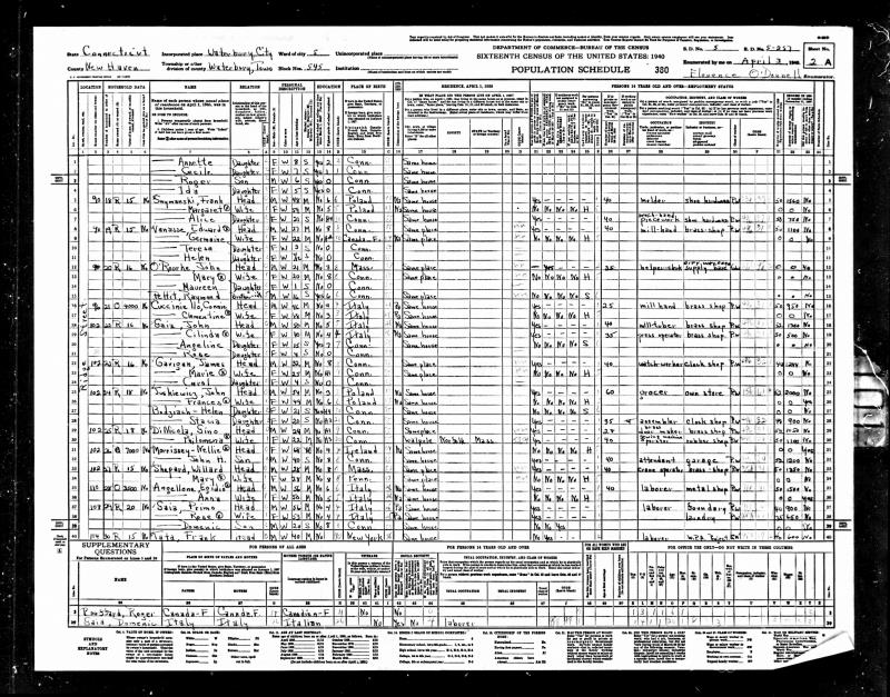 1940 United States Federal Census